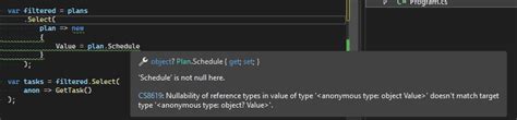 Nullability Warning Disappears When Commenting Out Seemingly