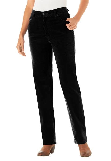 Woman Within Woman Within Womens Plus Size Tall Corduroy Straight