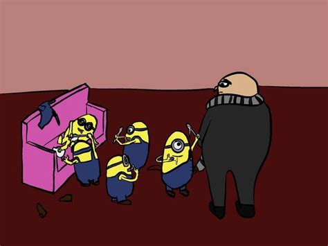 What Has Gru Stumbled Upon These Minions Enjoy The Taste Of Their