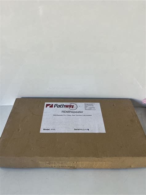 Pathway Dmx Repeater Pro Model 9105 Heart Of Automation