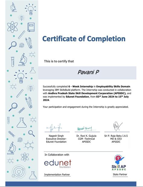 Ibm Skillbuild Employability Pavani P