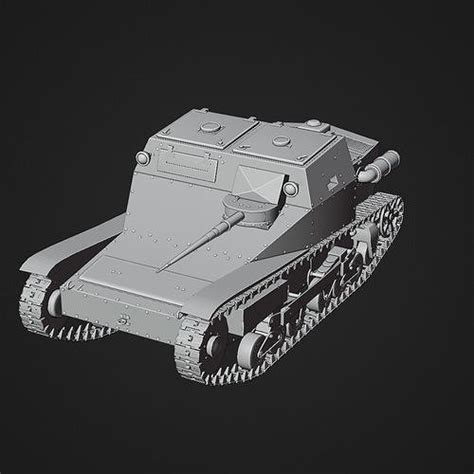 Tank Italian Tank L3 33 Cc Free 3d Model Cgtrader