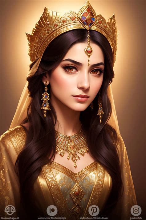 4k Hot Portraits Of Persian Princess 17 By Cheddardesignai On