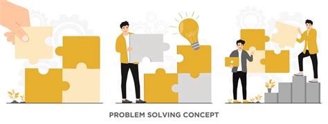 Premium Vector Flat Vector Idea Solution Problem Solving Making