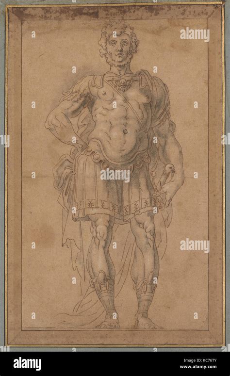 Ein König Von Juda Und Israel Nd Pen Und Brauner Tinte Schwarze