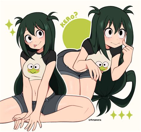 Cremanata Asui Tsuyu Hasunoue Keroppi Boku No Hero Academia Kero Kero Keroppi Sanrio