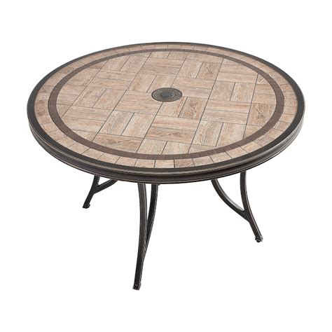Mondawe 5 Piece Black Patio Dining Set Aluminum Round Table With 4 Off