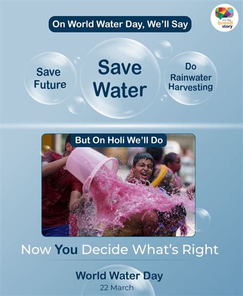 My Big Brand Story On Linkedin Worldwaterday Holi Mybigbrandstory