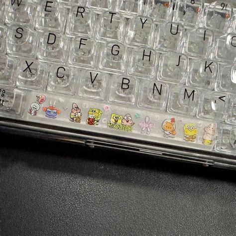 Spongebob Squarepantsdive Into World Of Bikini Kawaiikeycaps