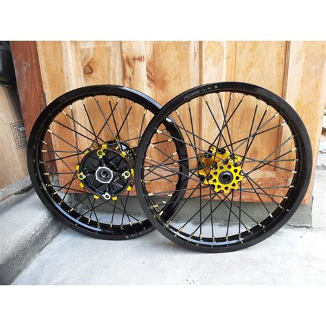 Jual Velg Semi Cacing CRF Ring 17 Velk Set Herex Ukur 160 185 Tanpa Ban Shopee Indonesia
