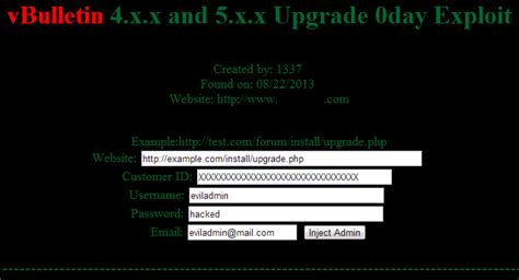 A Vbulletin Exploit Used To Hack Thousands Of Websites
