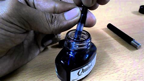 Piston Ink Converter for Fountain Pen - Parker - YouTube