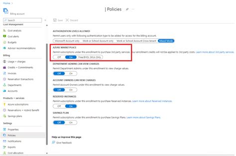 Azure 市场中的购买控制选项 Microsoft Marketplace Microsoft Learn