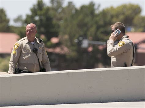 Police Investigate Body Found Along Roadway In Northwest Las Vegas