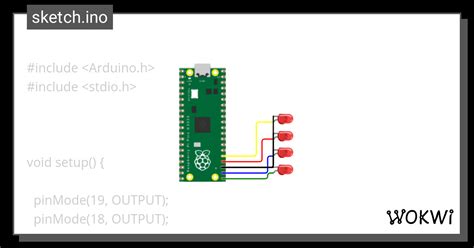 Wokwi Online ESP STM Arduino Simulator