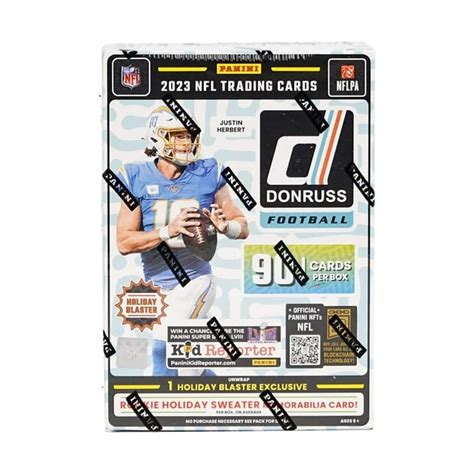 Panini 2023 Nfl Donruss Holiday Football Trading Cards Blaster Box