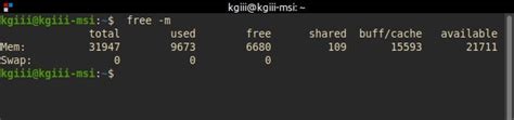 how to find the ram total in the terminal r linuxtips