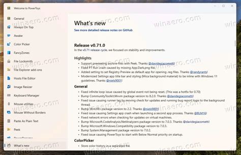 Microsoft Powertoys 0 71 Is Available With A Variety Of Improvements And Fixes