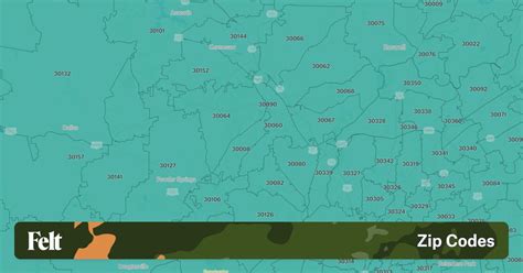 Zip Codes In Cobb County Georgia