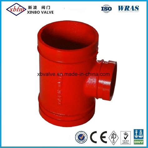 Grooved Fittings Threaded X Grooved Reducing Tee Grooved Fitting