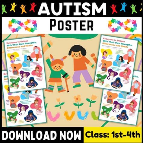 Autism Awareness Posters Autism Strengths Classroom Display By Teachy