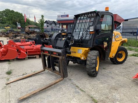 Wynajem ładowarki teleskopowej JCB 520 40 ANMAR Plus Gorlice