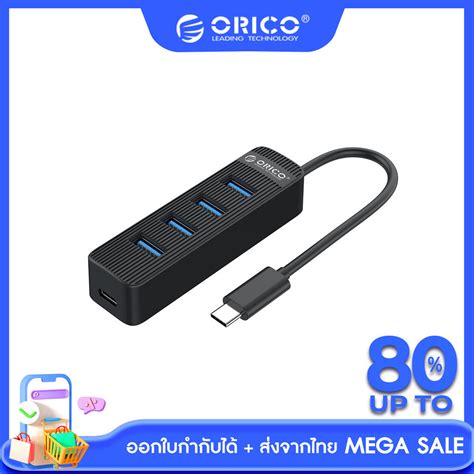 Orico Usb C Hub With Type C Power Port High Speed Multi Ports Usb
