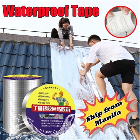 Aluminum Foil Waterfrop Adhesive Vulcaseal Pandikit Pantapal Sa Butas Ng Bubong Tape For Roof
