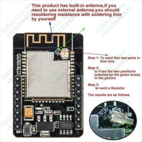 Esp32 Cam Development Board With Wifi Bluetooth And Camera Module Digilog Pk