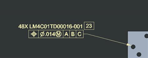 Attaching Gtol To A Leader Note Creo 7 Ptc Community