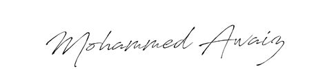 86 Mohammed Awaiz Name Signature Style Ideas Awesome E Signature