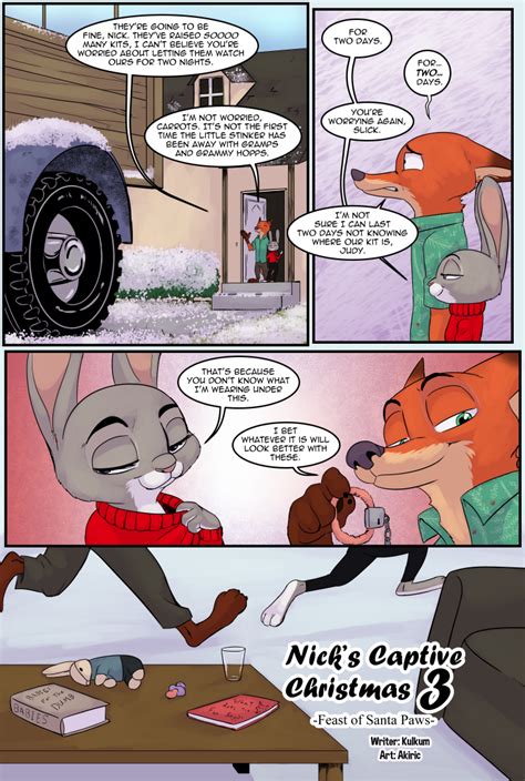 Nicks Captive Christmas 3 Feast Of Santa Paws By Kulkum On Deviantart