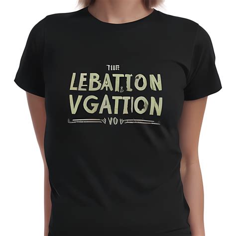 Design The Design Features The Phrase The L Lug T Vappation In Bold