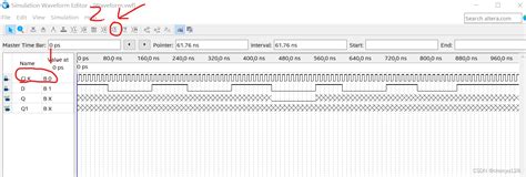 Quartus181实现d触发器及时序仿真quartus时序仿真 Csdn博客