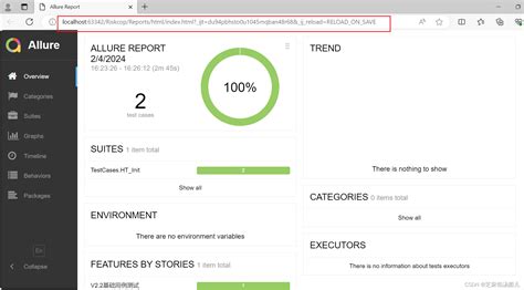 浏览器打开allure 生成的indexhtml 报告显示loadingallure报告在ie浏览器打不开 Csdn博客