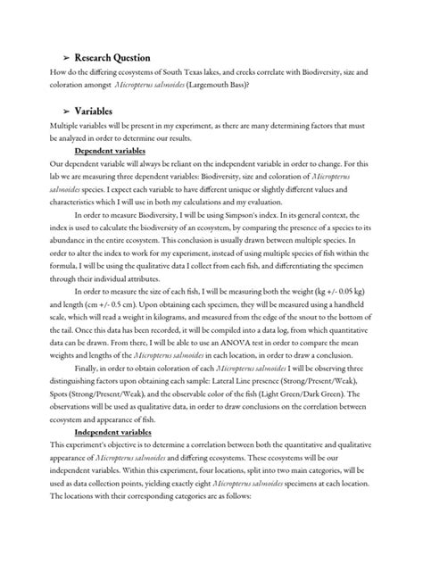 Bio Ia Pdf Experiment Quantitative Research
