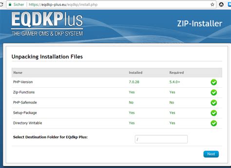 File Zip Installer Png EQdkp Plus