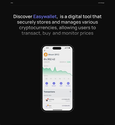 EasyWallet UX UI Design Mobile App Behance