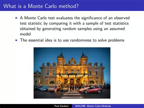 Monte Carlo Methods Pdf