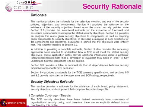Ppt Common Criteria Evaluation And Validation Scheme Syed Naqvi S Naqvi Rl Ac Uk Xtreemos