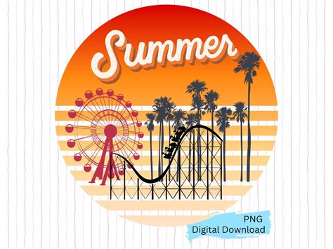 Summer Vacation Png Summer Png Vacation Png Spring Png Etsy