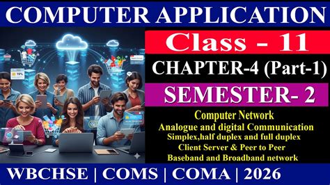 Computer Networks Part 1 Computer Application Computer Science