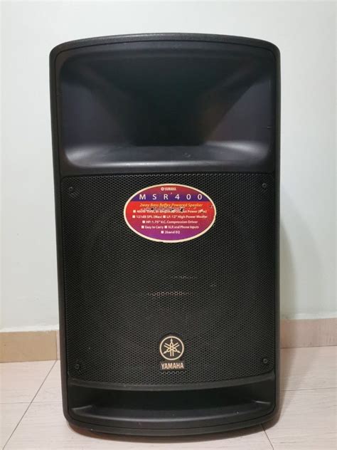 Yamaha Msr400 Powered Speaker Audio Soundbars Speakers And Amplifiers