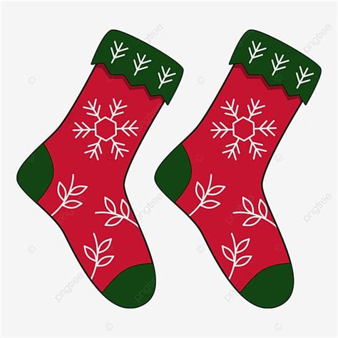 Sock Christmas Vector Png Images Christmas Sock Clipart Sock Clipart