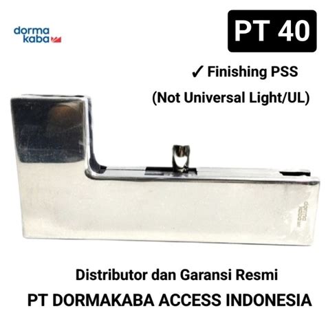 Jual Dorma Pt 40dormakaba Pt40 Penjepit Atas Pintu Kaca Model Siku L