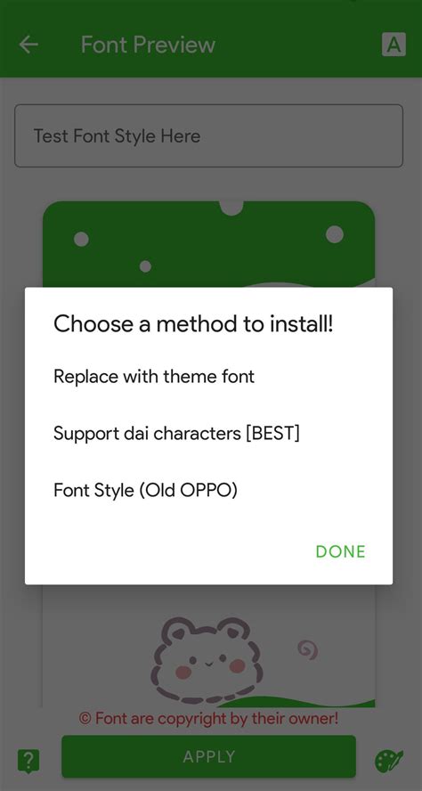 Oppo Support Dai Characters Option Roppo