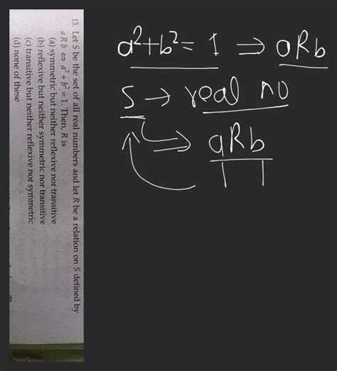 [solved] Let Z Be The Set Of All Integers And Let R Be A Relation On Z De