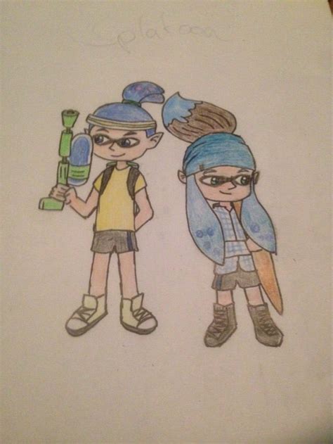 My Brother And I In Splatoon