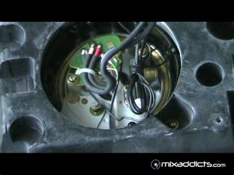 Mixaddicts Com TUTORIAL How To Remove The Ground Wire From A Technics Turntable PART