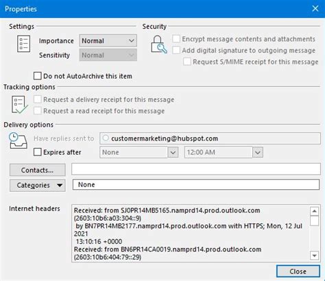 How To View Message Headers In Outlook
